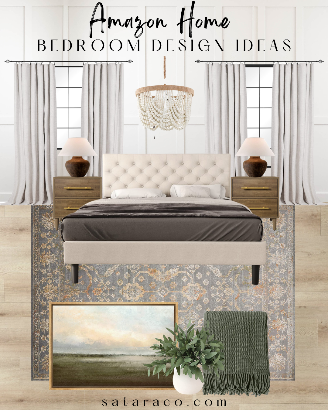 Amazon Home | Bedroom Design Ideas – Satara Co.